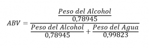 ABV vs. ABW en la cerveza ¿Cuál es la diferencia al medir el contenido ...